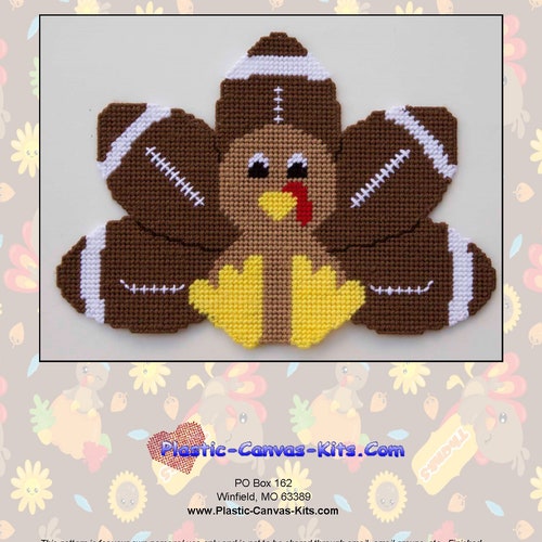 Thanksgiving Turkey Treat Holder-plastic Canvas Pattern-pdf - Etsy