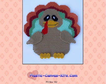 Plastic Canvas Digital PDF Pattern Holiday Traditions Turkey Wall ...