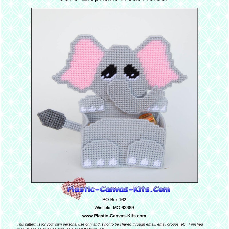 Plastic Elephant - Etsy