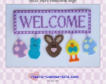 Corgi Welcome Sign-plastic Canvas Pattern-pdf Download | Etsy
