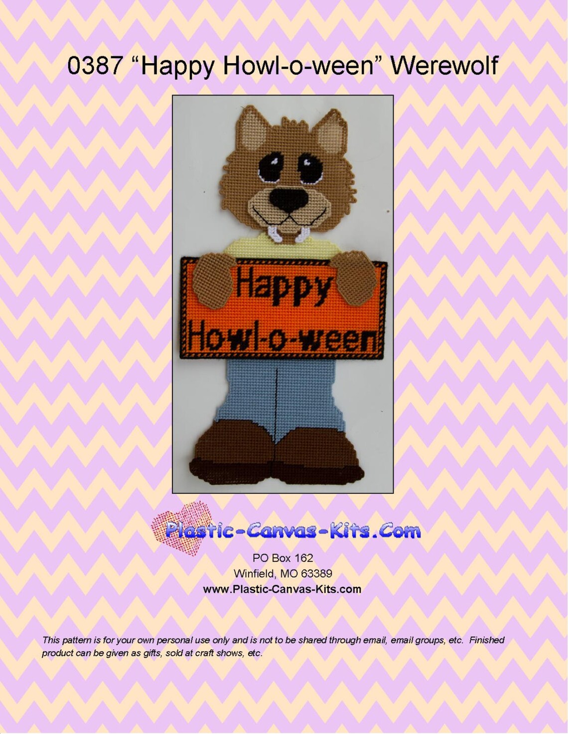 Happy Howl-o-ween Werewolf Wall Hanging-halloween-plastic - Etsy