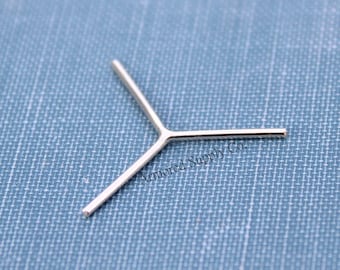 Claw Prong Raw Stone Pendant Blank Silver 3 Prong Wholesale | Etsy