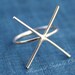 Slim Claw Prong Raw Stone Ring Blank, Raw Stone Setting, Wholesale Ring ...