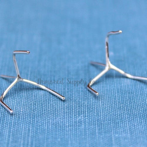 Slim Claw Prong Raw Stone Ring Blank Raw Stone Setting | Etsy