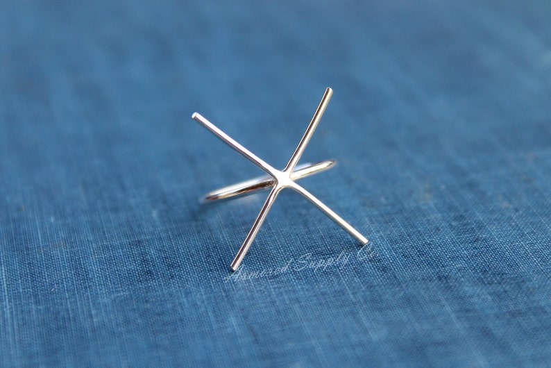 Slim Claw Prong Raw Stone Ring Blank, Raw Stone Setting, Wholesale Ring ...