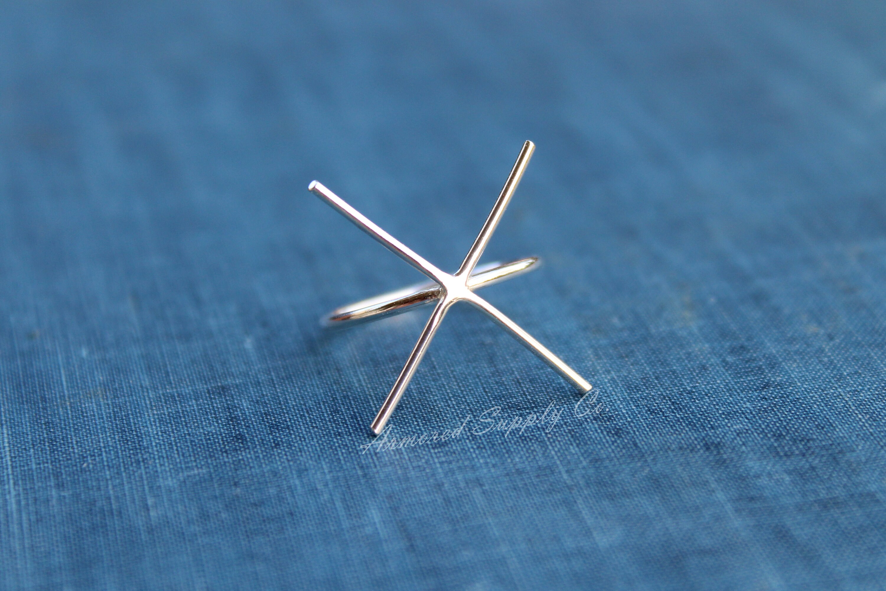 Slim Claw Prong Raw Stone Ring Blank, Raw Stone Setting, Wholesale Ring ...