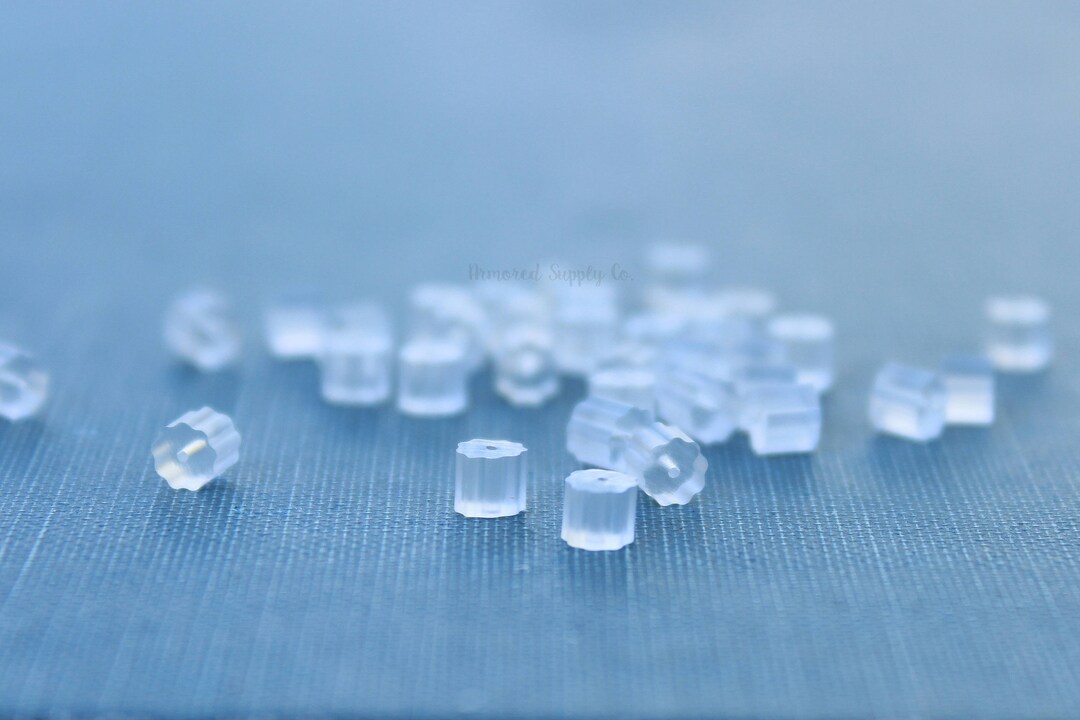 Clear Rubber Ear Guards, Hypo-allergenic Earring Backs, Earring Backing ...