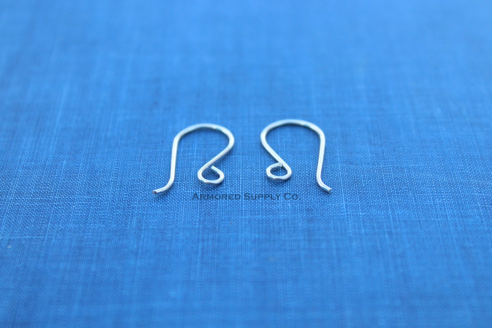 French Ear Wires Side Facing Loop Silver or Gold Earrings - Etsy