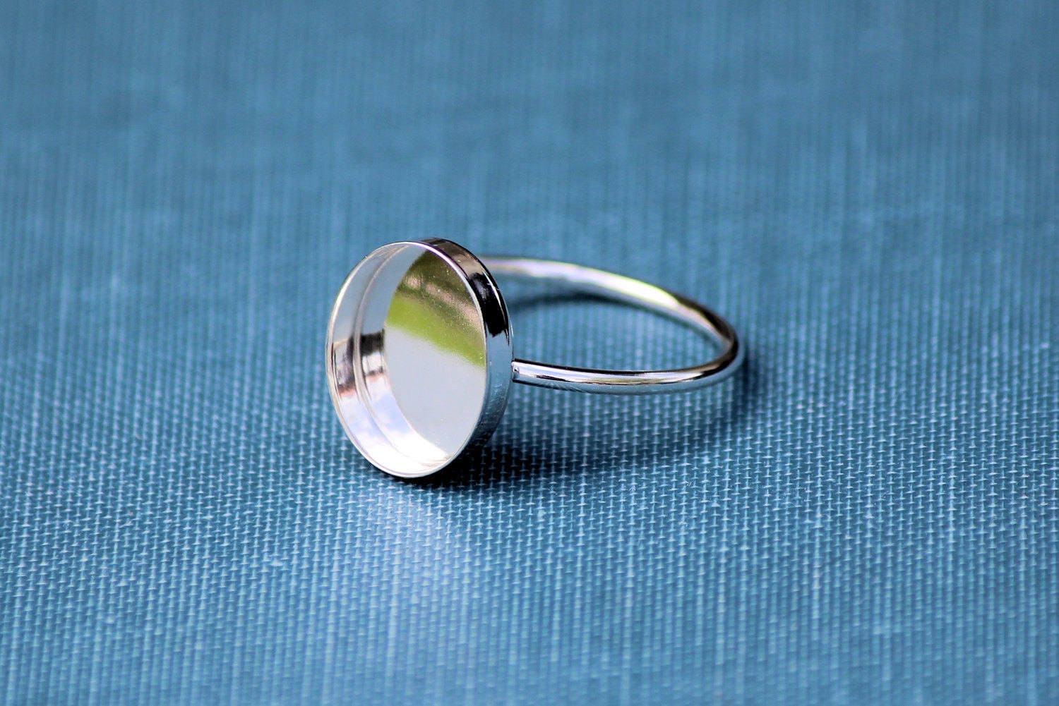 14x10mm Oval Bezel Cup Ring Blank, Oval Cabochon, Cab Resin, Breast ...