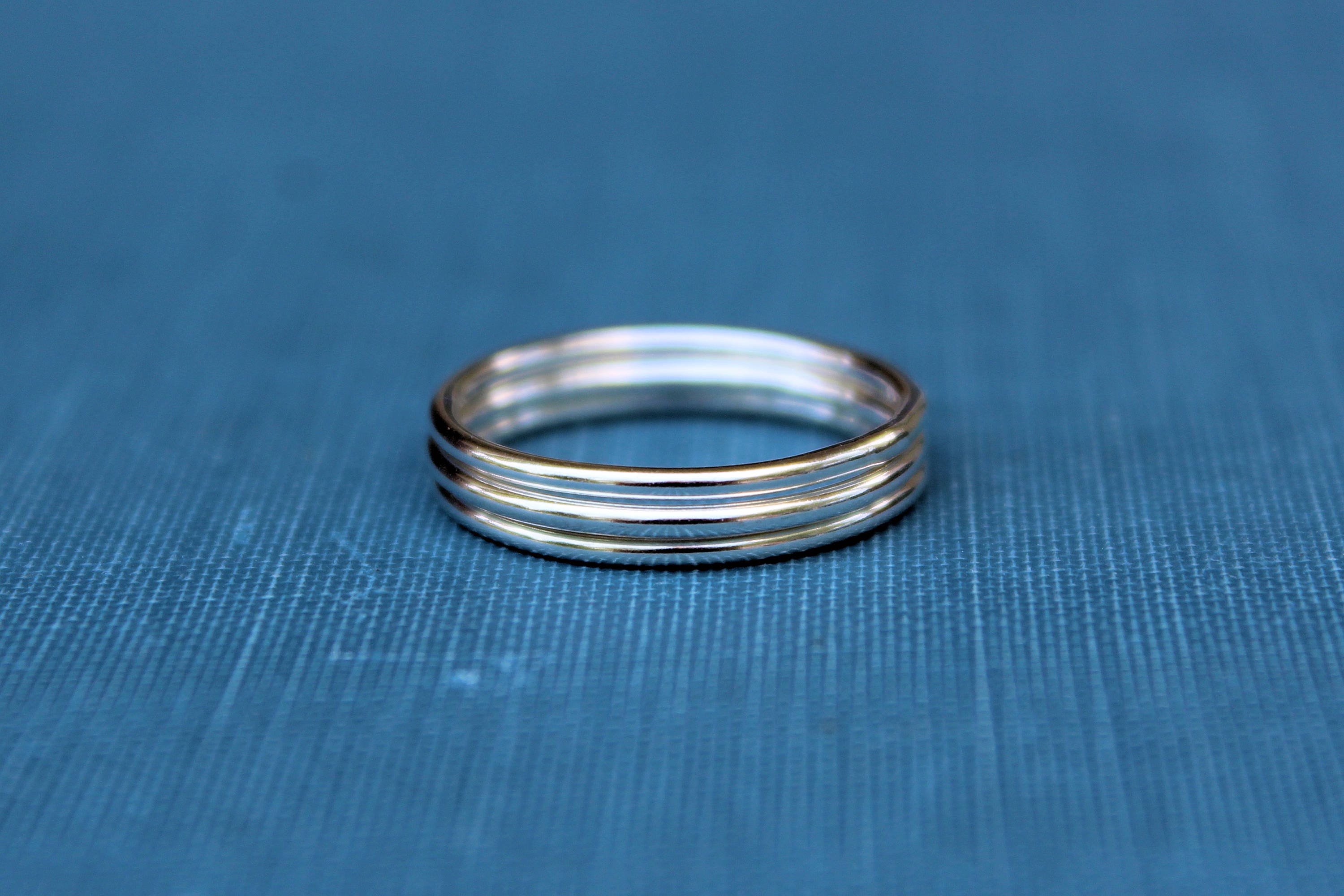 Plain Stacking Ring Sterling Silver or Gold-filled Wholesale | Etsy