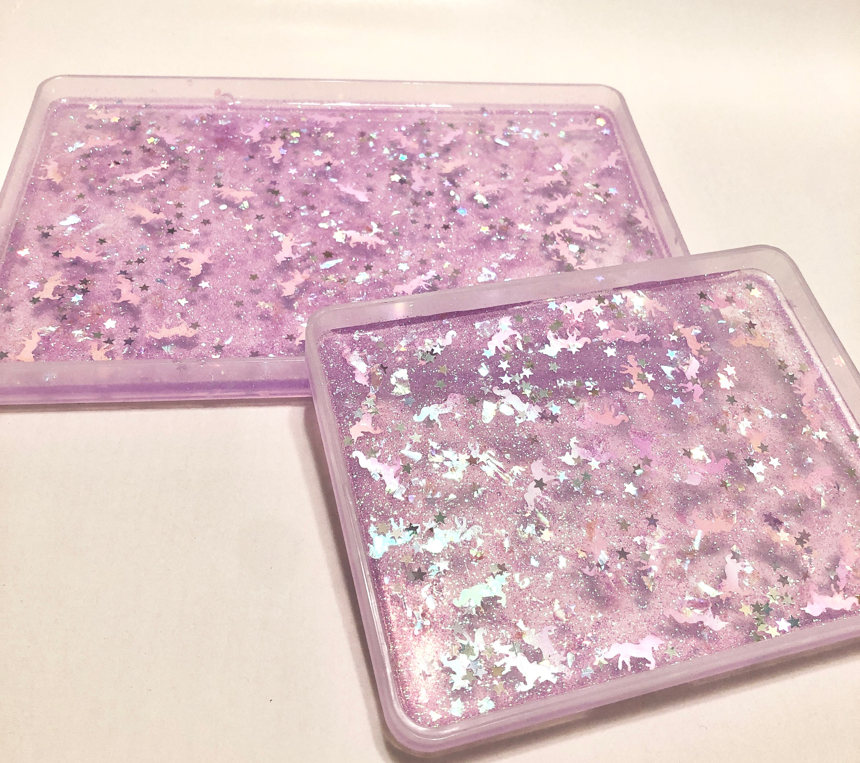 Glitter Unicorn Tray Trinket Dish Jewelry Catchall - Etsy