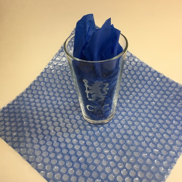 Chelsea Fc Pint Glass - Etsy