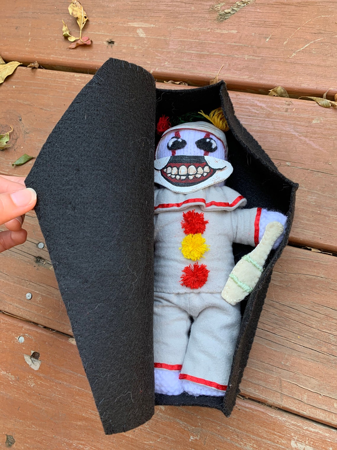 Creepy Cute Mini Coffin Murder Doll T Wrap Customizable Etsy
