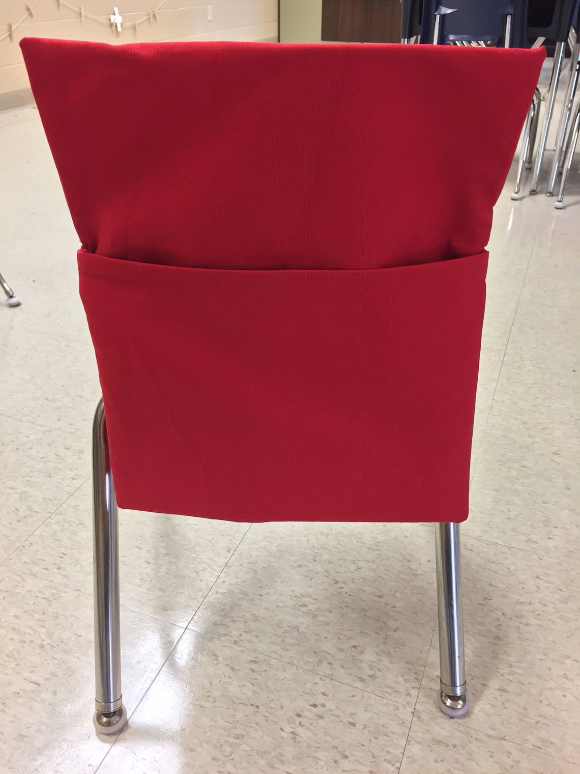 Sewing Pattern DIY Chair Pockets or Seat Bags for Classroom or ...