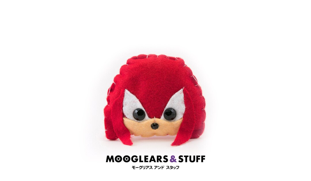 Knuckles Sonic the Hedgehog Felt Hanging Ornament Pin - Etsy