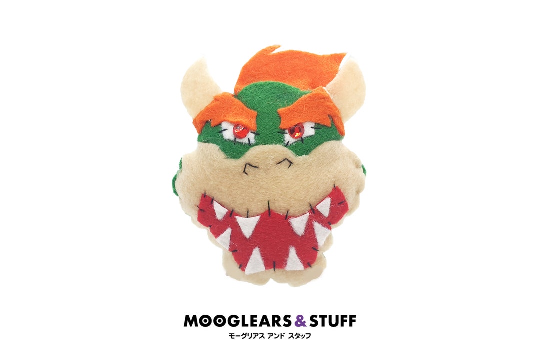 Bowser, Super Mario Plush, Hanging Ornament, Christmas Decor, Tree ...