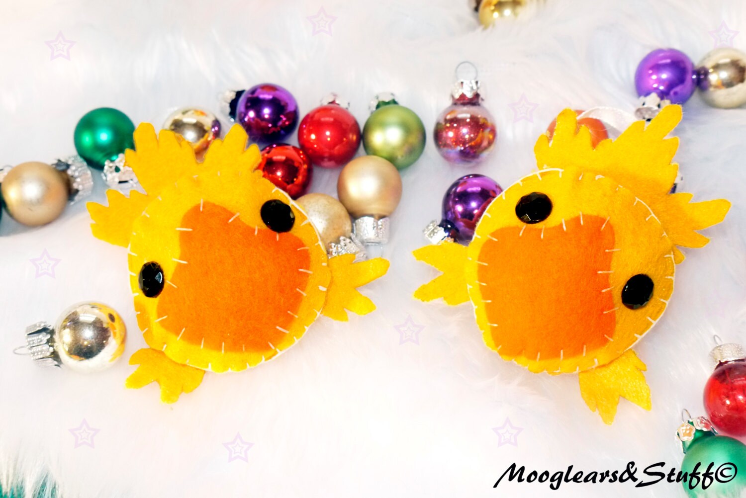 Final Fantasy Yellow Chocobo Felt Hanging Ornament - Etsy