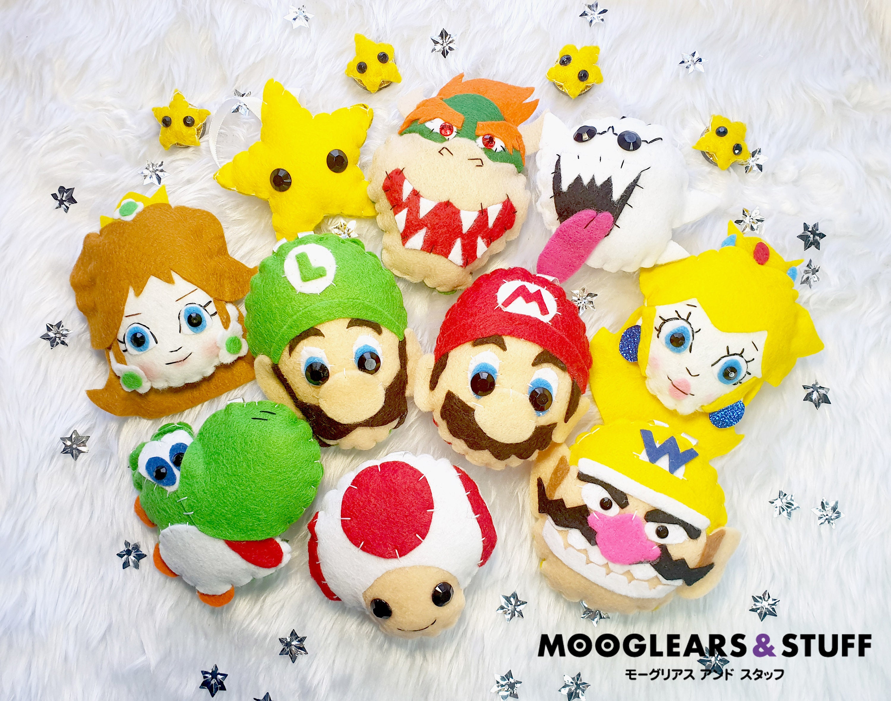 Princess Daisy Super Mario Plush Hanging Ornament Christmas - Etsy