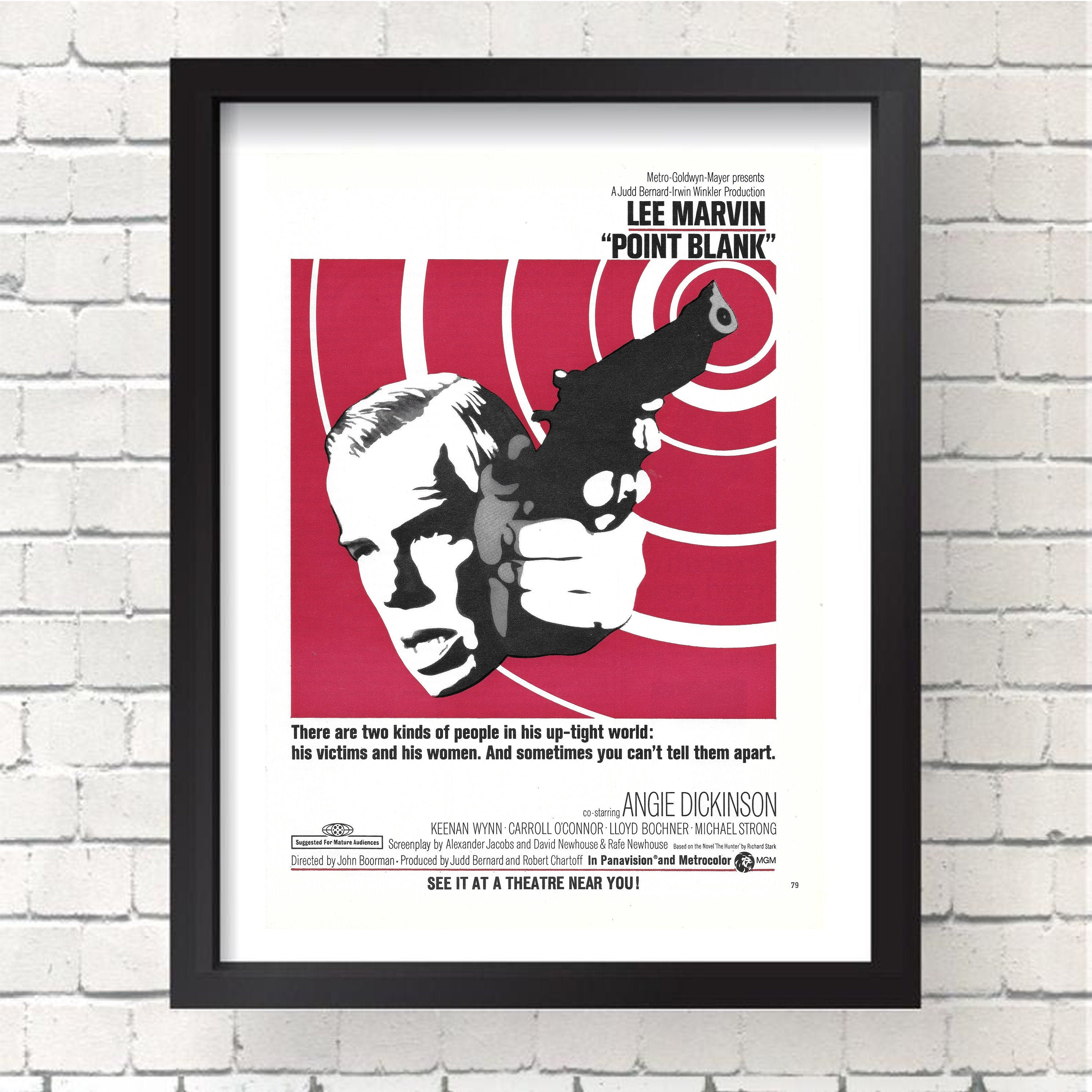 Point Blank 1967 Poster