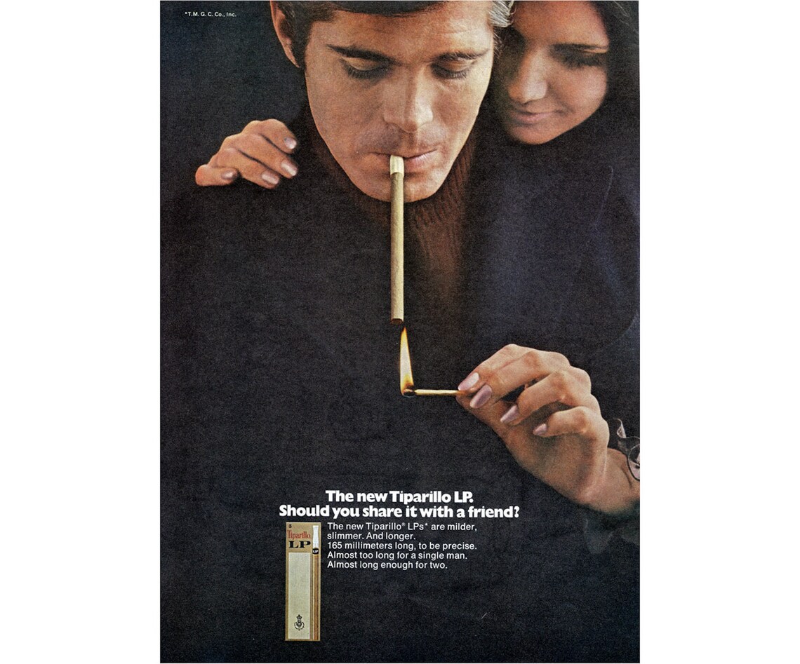 Tiparillo LP Should You Share It With a Friend Cigar Print - Etsy