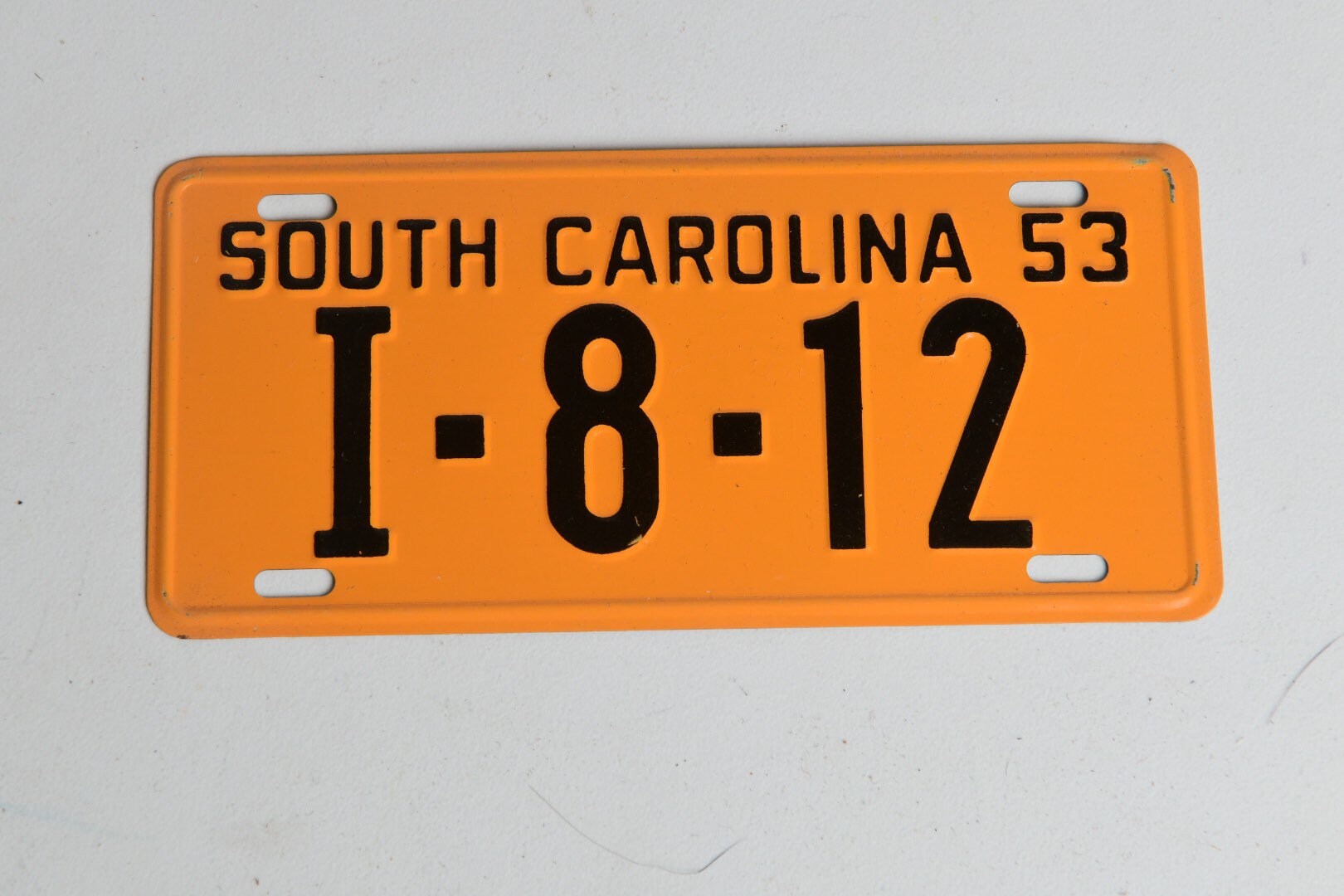 Cereal License Plate - South Carolina 1953 - Etsy