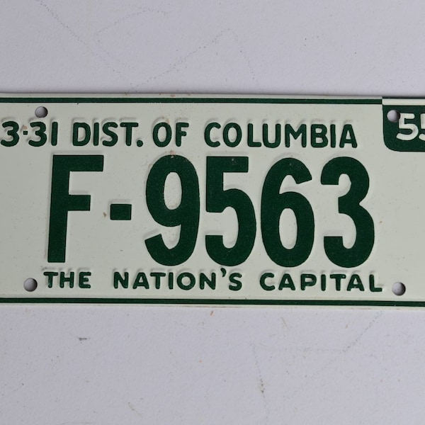 1955 License Plates - Etsy