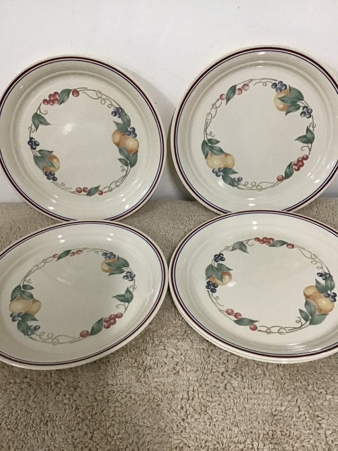 Corelle Abundance Dinnerware 12 Pieces - Etsy