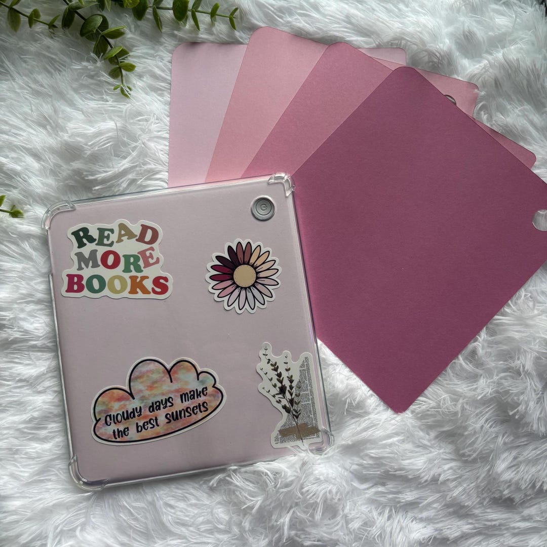 Pink Kobo Cardstock Insert for Kobo Clara Bw/color Cases (case NOT ...