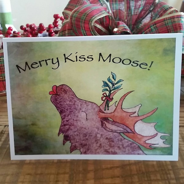 Moose Greeting Cards - Etsy