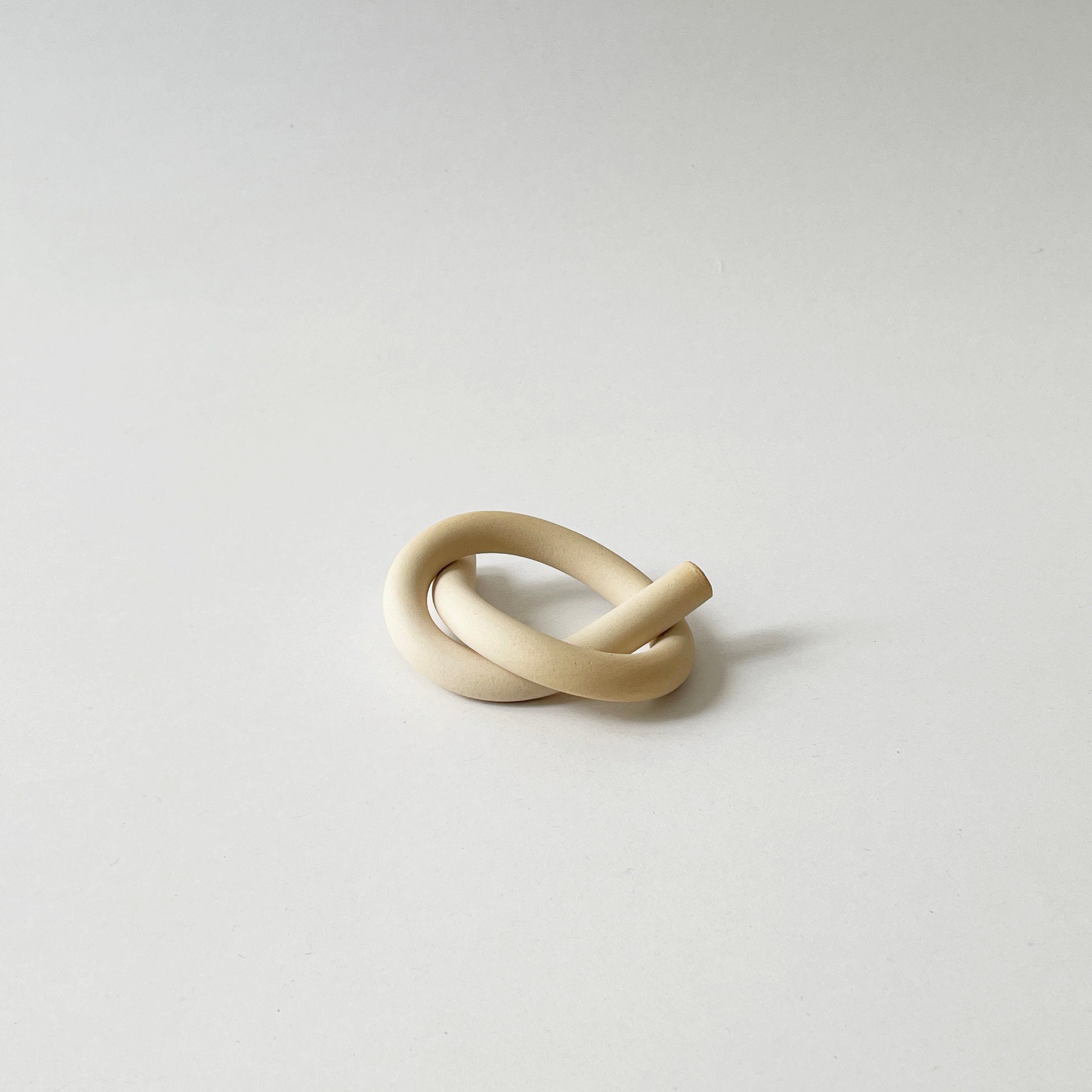 Handmade Stoneware Ceramic Knot Ceramic Napkin Ring - Etsy