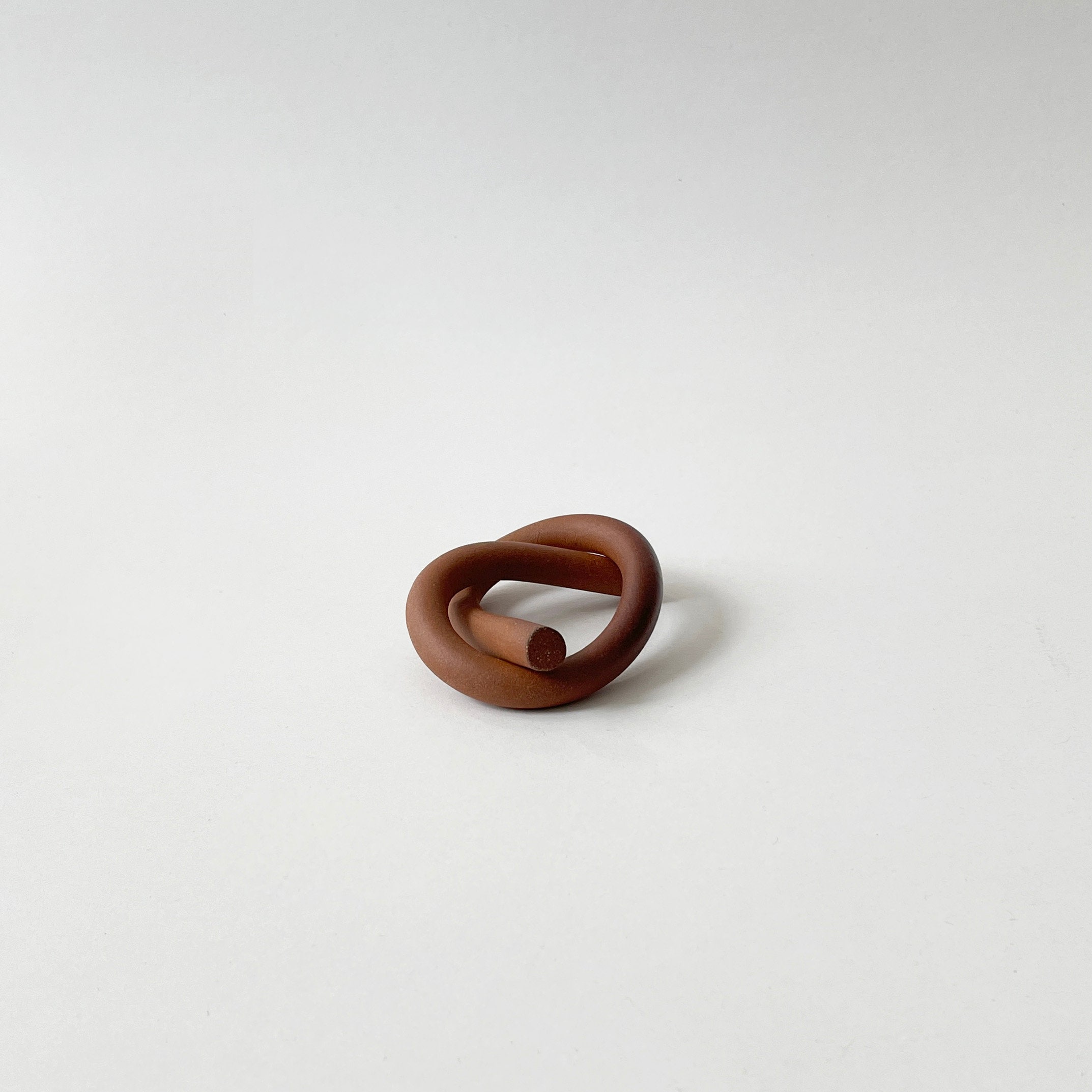 Handmade Stoneware Ceramic Knot Ceramic Napkin Ring Brick - Etsy Canada