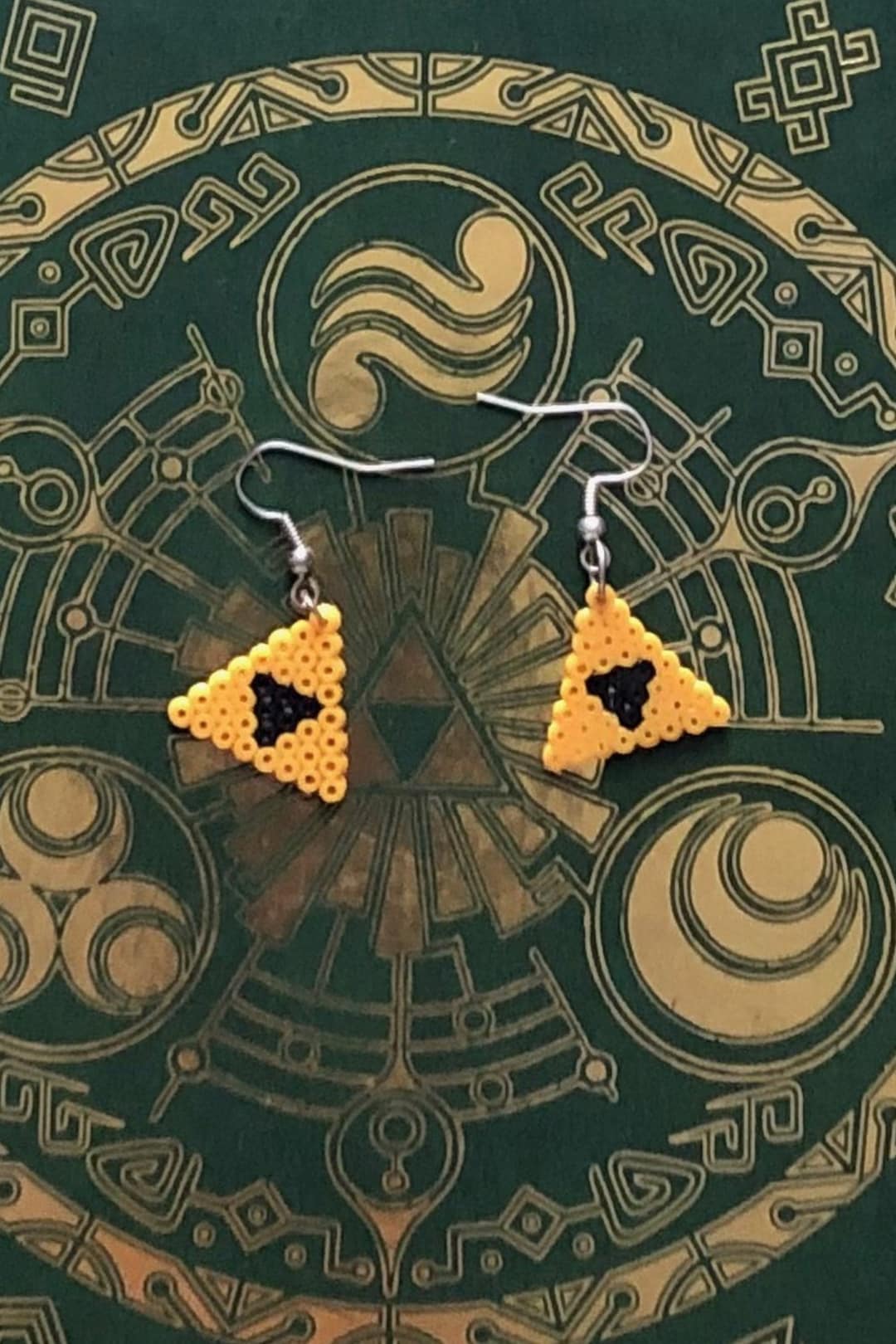 Legend of Zelda Earrings Triforce Earrings Gift for Girlfriend Gift for ...