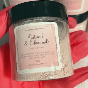 Colloidal Oatmeal Mask - Etsy