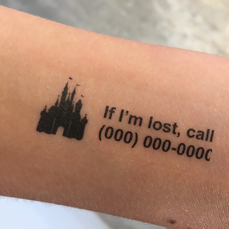 Phone Number Tattoo - Etsy