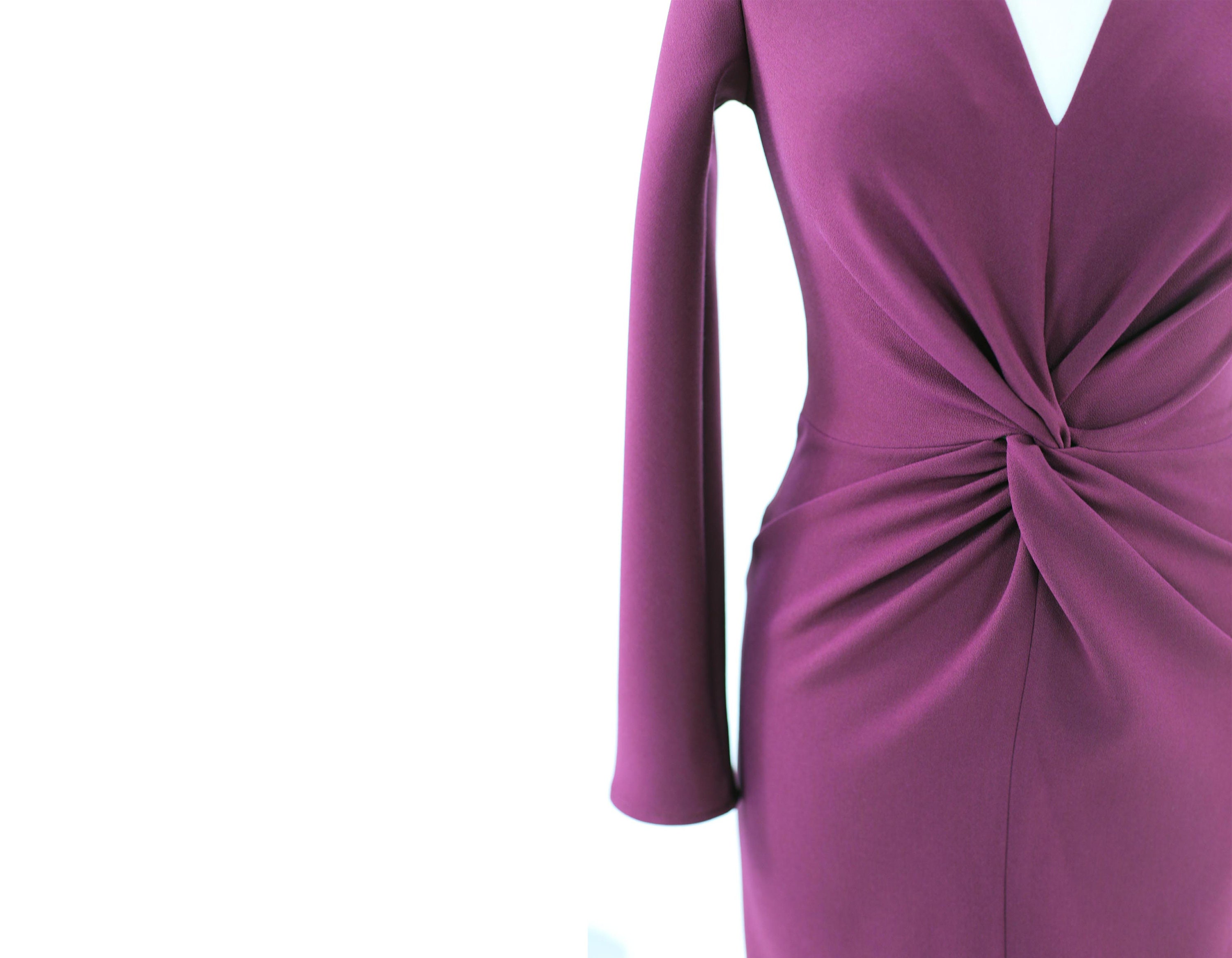 Knot A Line Dress Sewing Pattern | XS-XL | Trendy Evening Bodycon ...