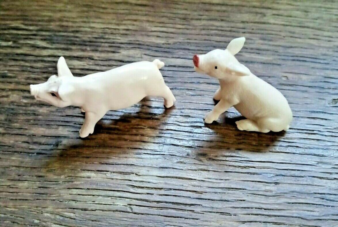 Vintage Safari LTD Plastic Miniature Pigs Set of 2 Doll - Etsy
