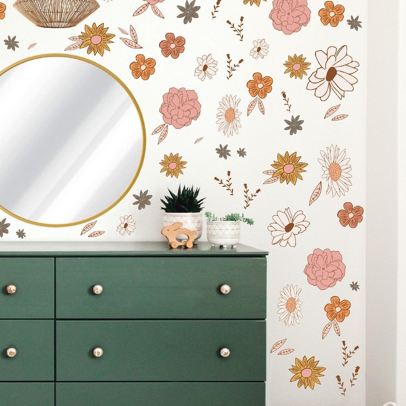 Flower Decals - Etsy