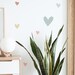 Muted Multi-color Heart Decals Heart Wall Decals Heart | Etsy