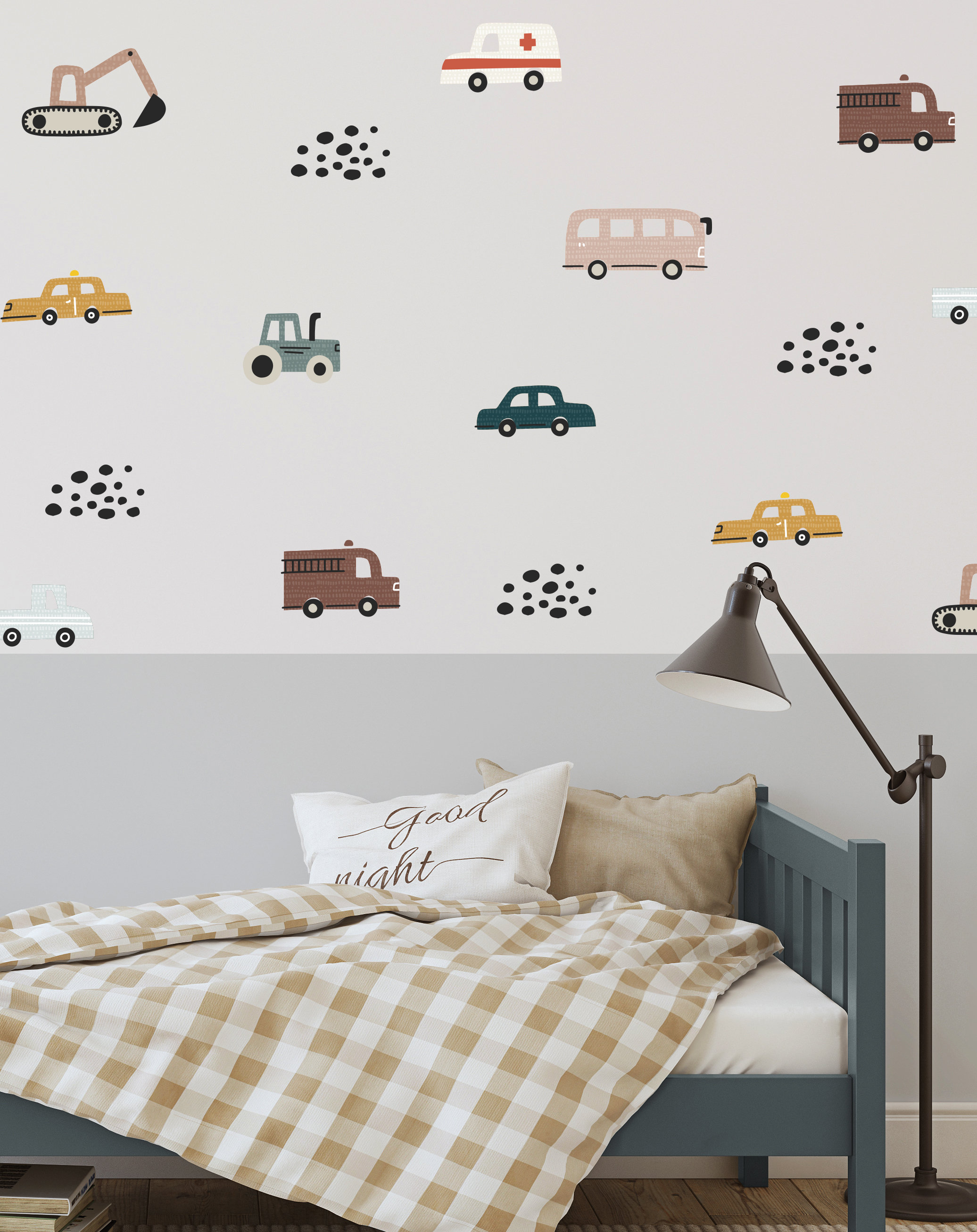 Construction Set Wall Decals Vehicle Wall Decals Car Wall - Etsy Canada