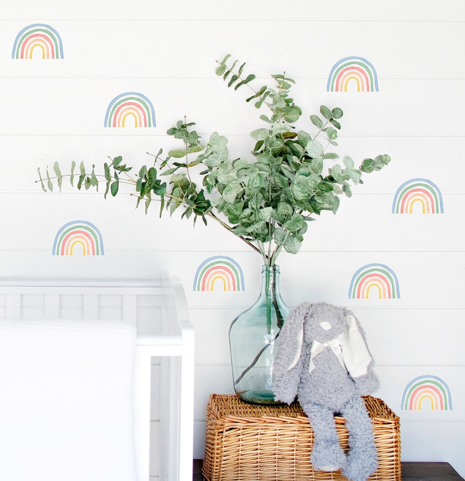 Watercolor Rainbow Wall Sticker Watercolour Rainbow Wall - Etsy Canada