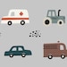 Construction Set Wall Decals, Vehicle Wall Decals, Car Wall Decals ...