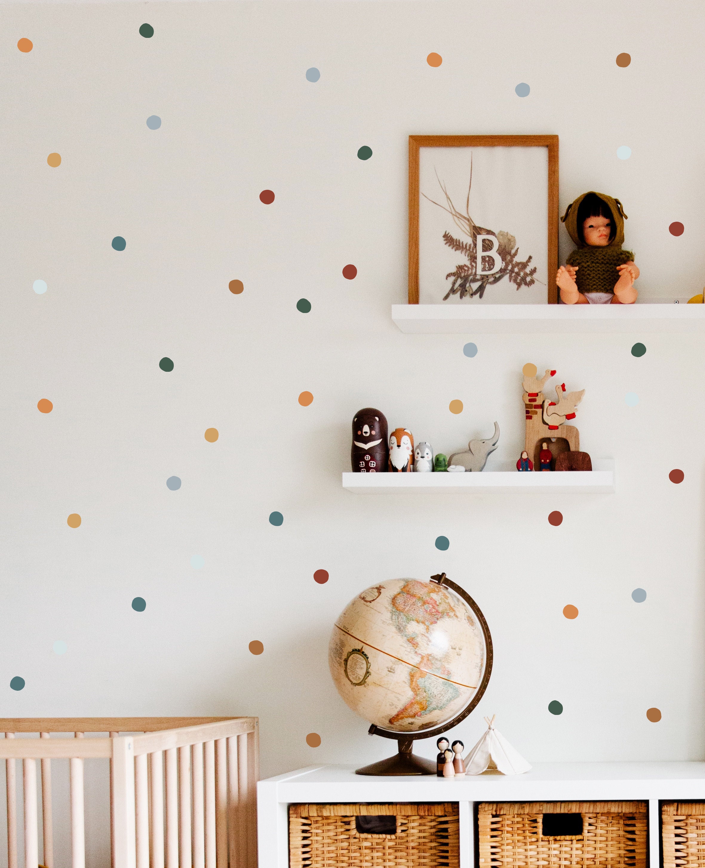 Multicolor Dot Decals Irregular Dot Decals Circle Decals - Etsy Canada