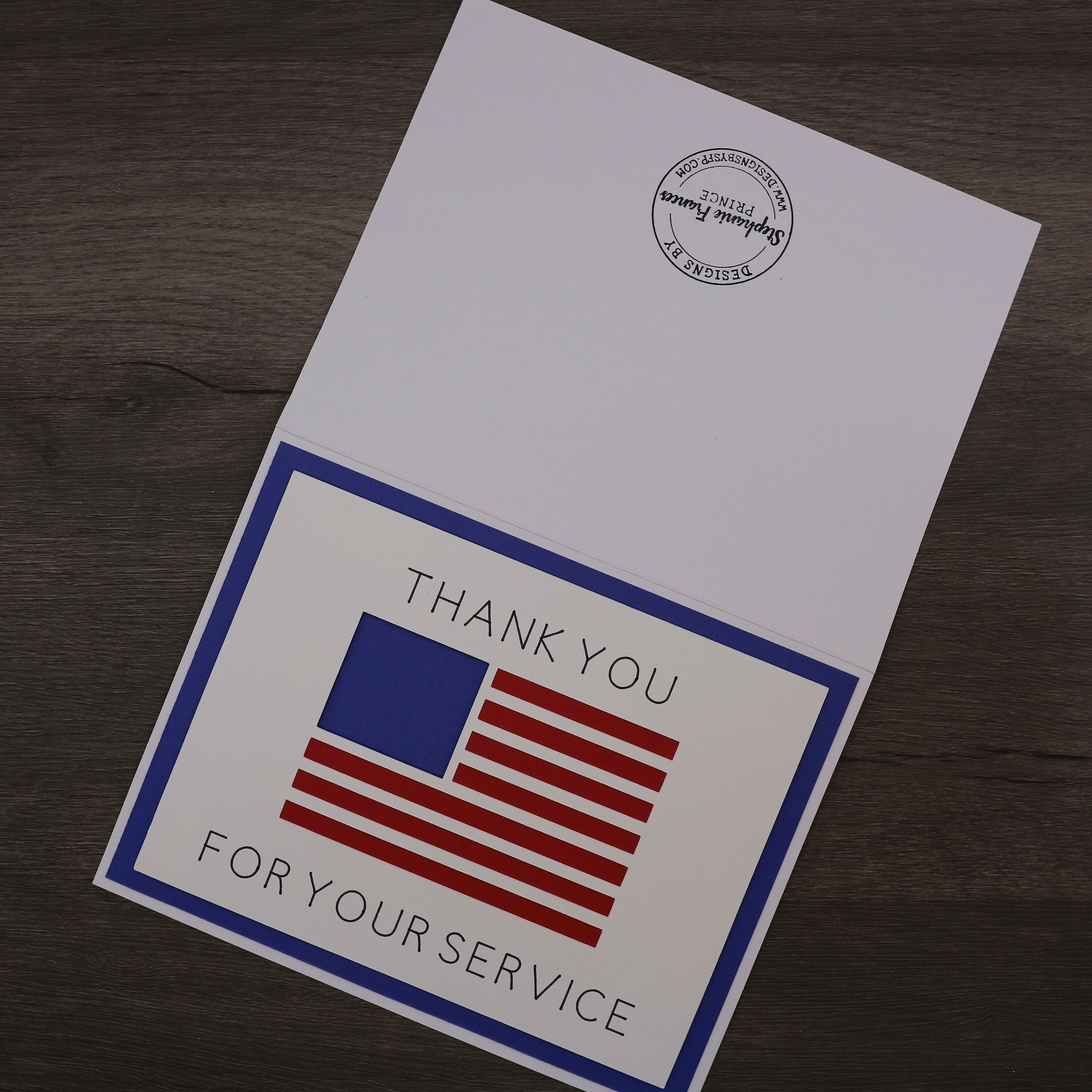 Veterans Day Thank You for Your Service Greeting Card - Etsy