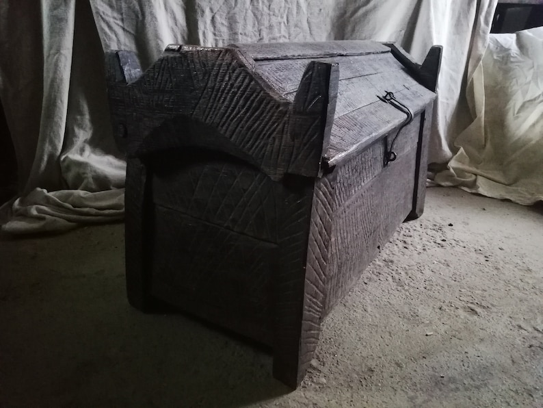 Scandinavian Carved Ark Oak Chest,trunk for Flour 16-17th. - Etsy