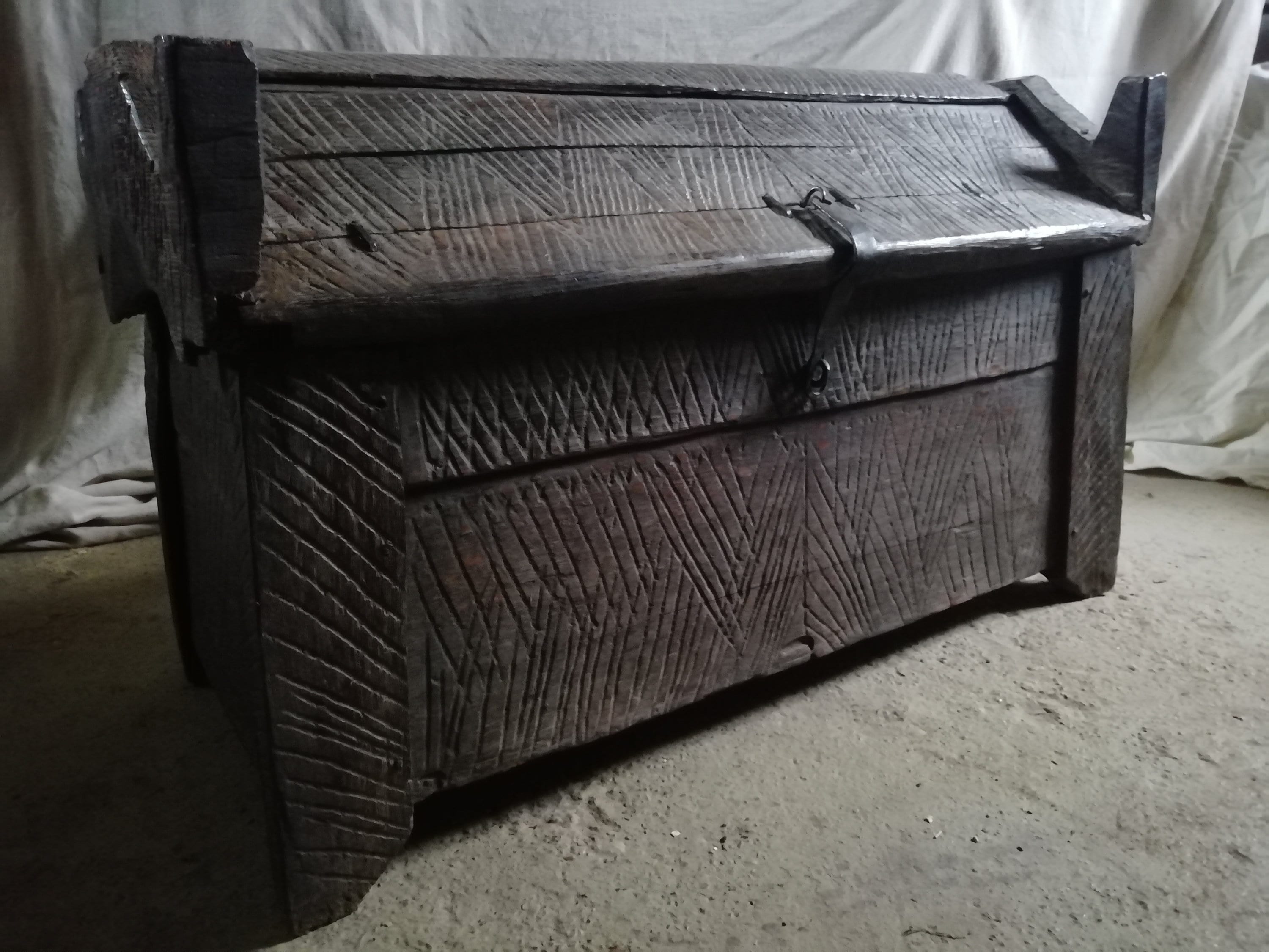 Scandinavian Carved Ark Oak Chest,trunk for Flour 16-17th. - Etsy