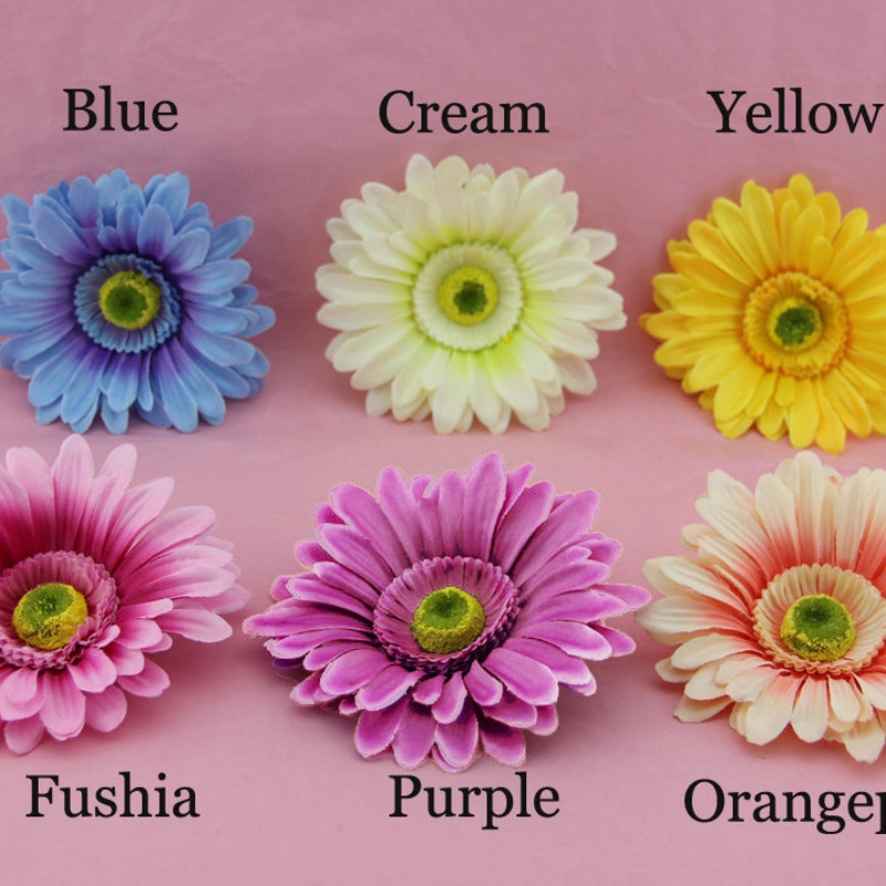 Silk Gerbera Daisies - Etsy
