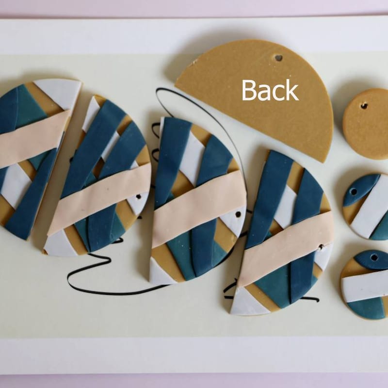 Fimo Earrings - Etsy