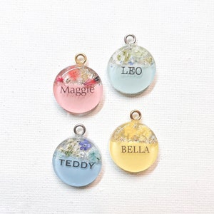 Pastel Color Pet ID Tag, Dog ID Tag, Cat ID Tag, Dog Name Tag, Keychain ...