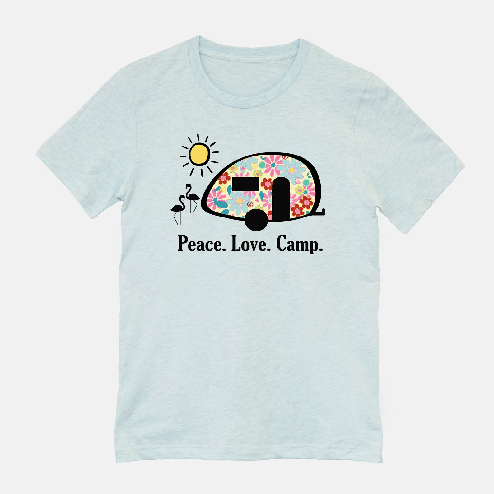 Peace. Love. Camp Camping Shirt, Teardrop Camping, T@B Teardrop Camper ...