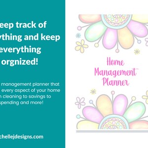 Ultimate Home Management Planner/binder, Organization, Household ...